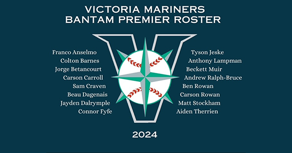 Order tickets for the 2024 U15 Victoria Bantam Mariners | Raffle Nexus